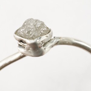 Raw Diamond Ring - Etsy