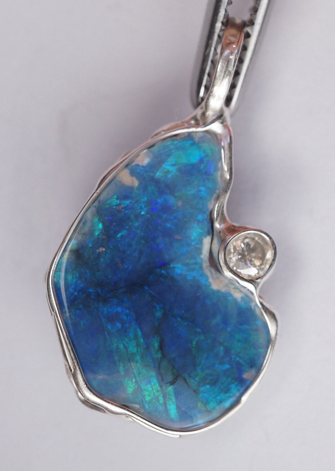 Pendentifs en diamant opale - Etsy France