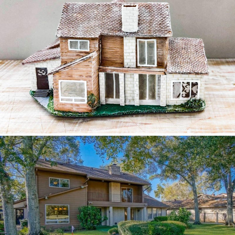 Paper Mache Houses - Etsy