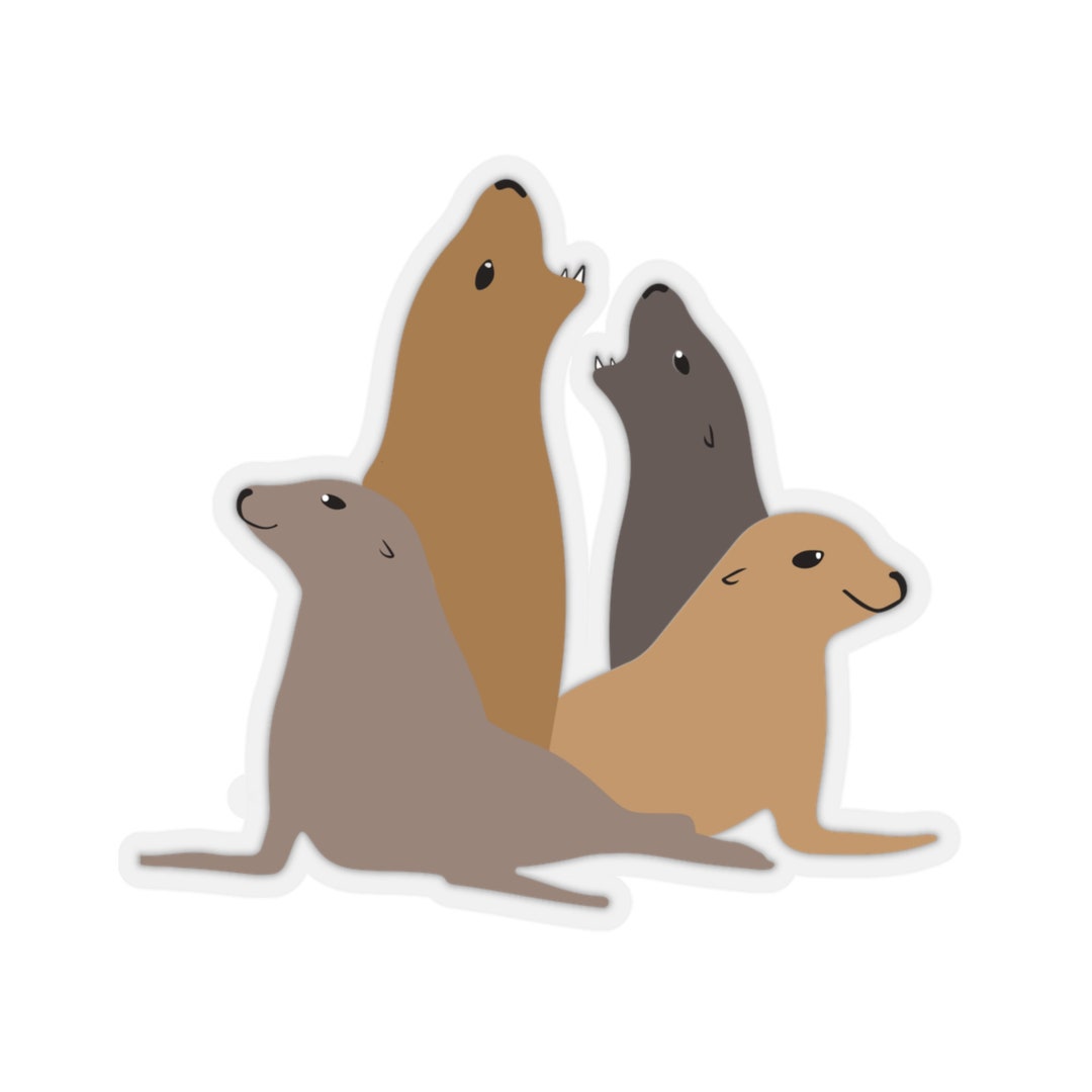 Sea Lion4 Sticker - Etsy