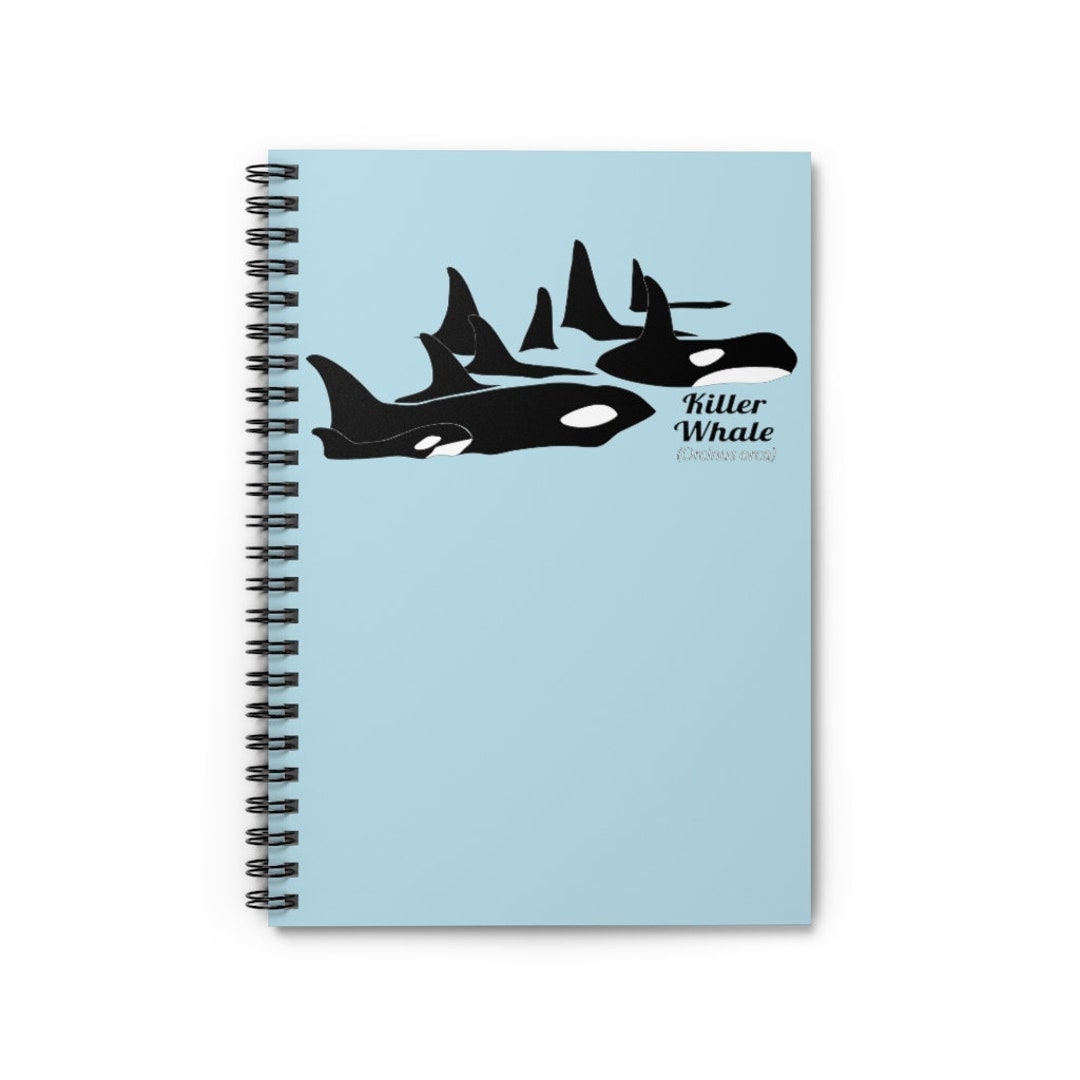Killer Whale Orca Notebook - Etsy