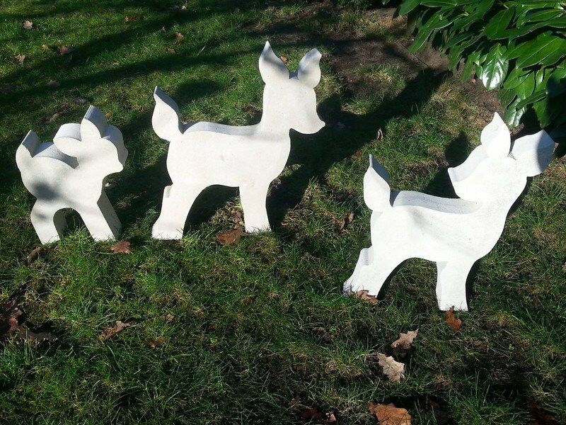 Styrodur Beton Giessform Kleines Reh | Etsy