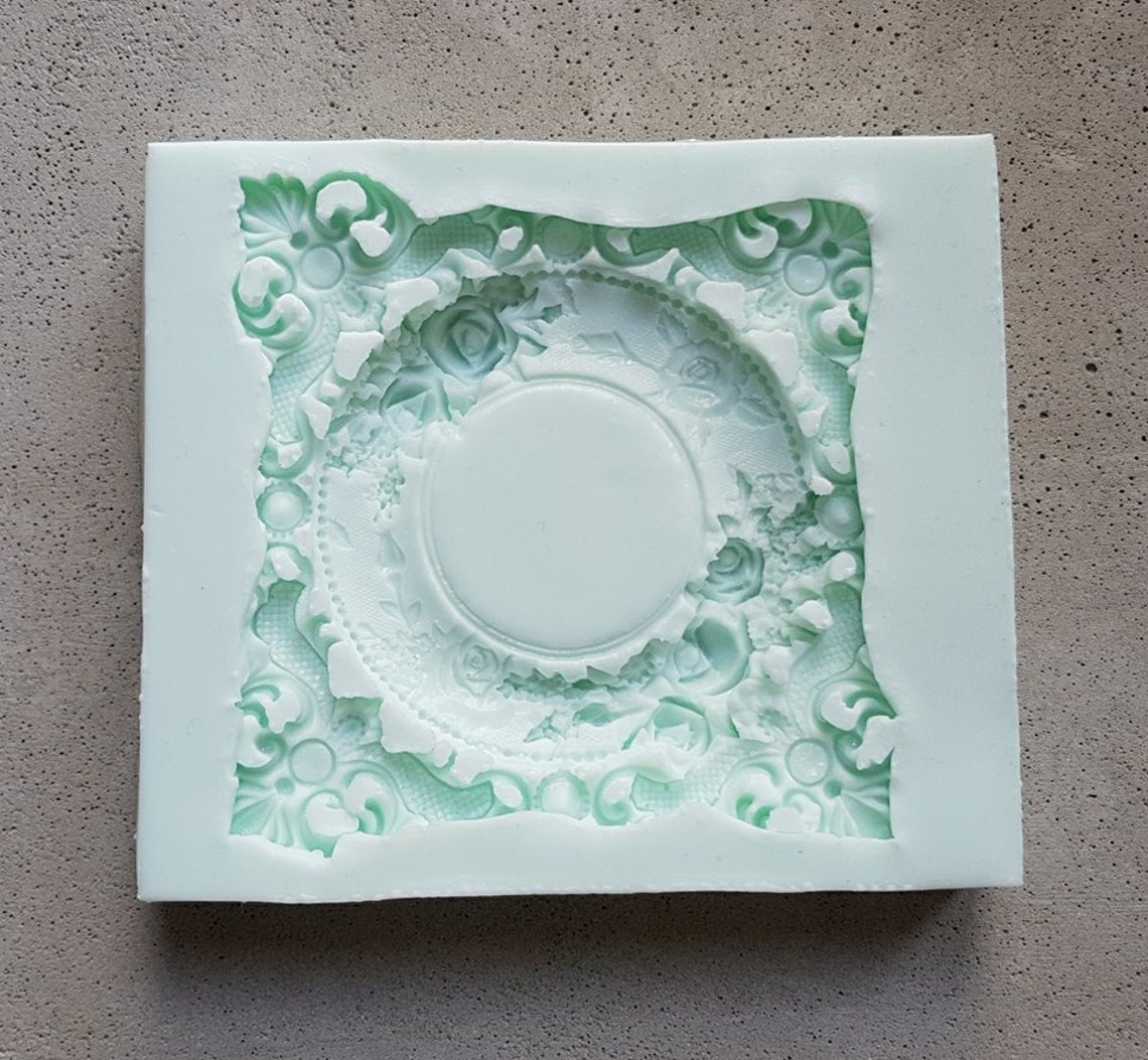 Silicone Casting mould Coasters with great pattern | Etsy