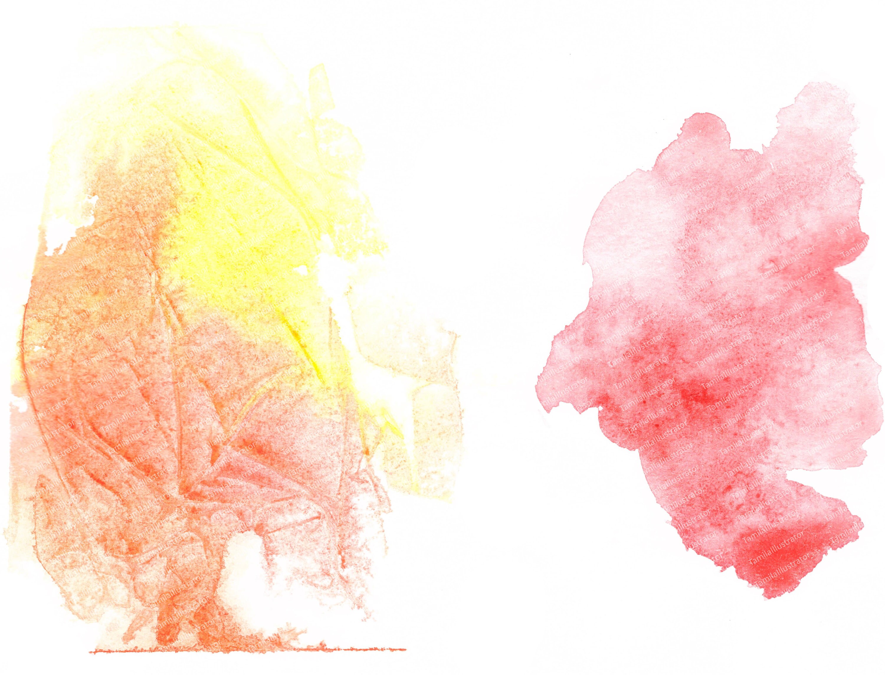 Paper, Party & Kids Commercial use Watercolor Clip Art Instant Digital ...