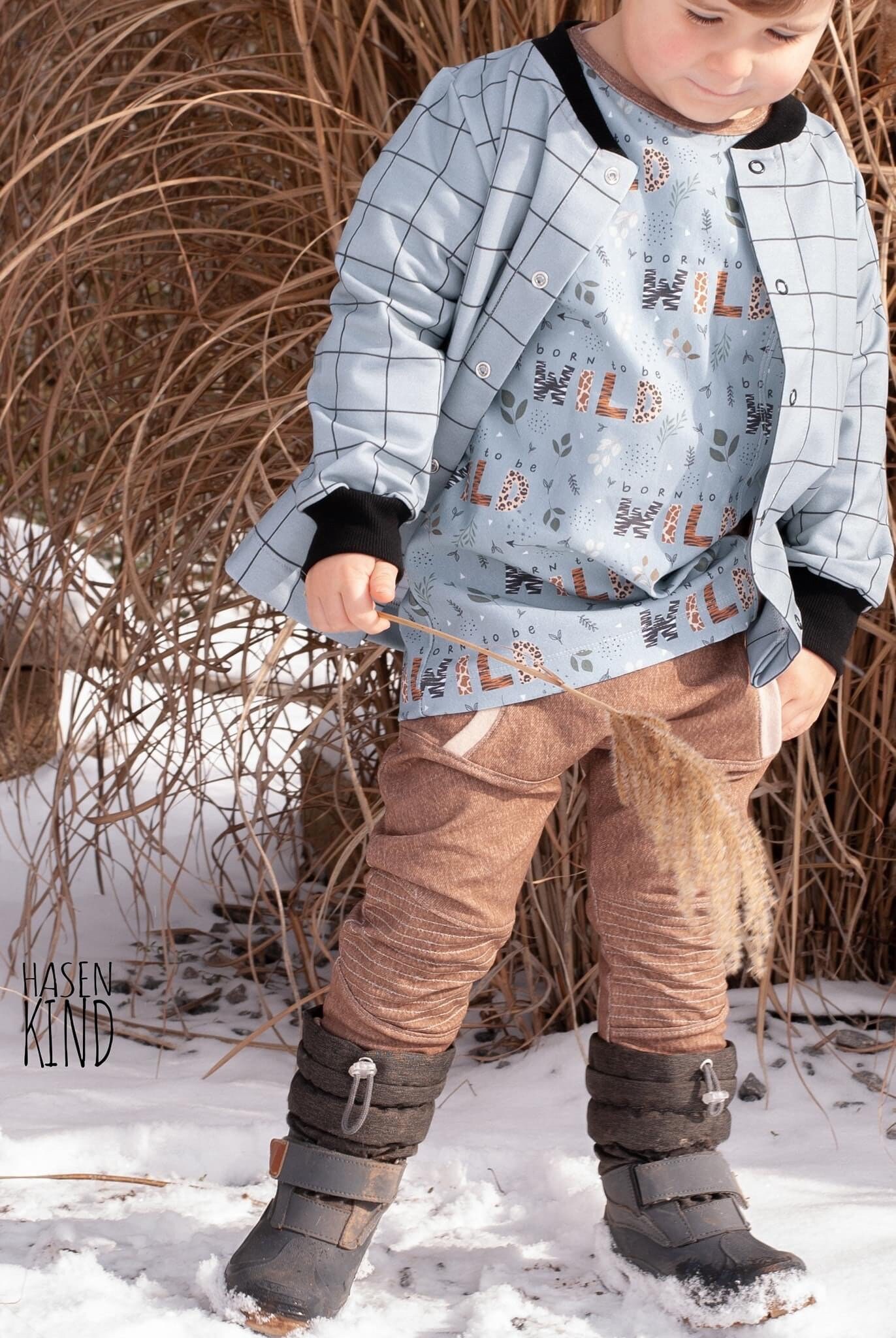 Jersey / French Terry Kinder Born to Be Wild | Etsy