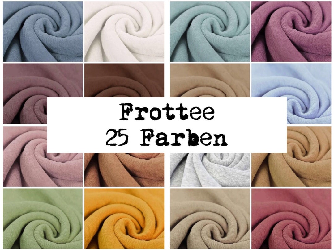 Stretch Terry Cloth / 25 Colors - Etsy