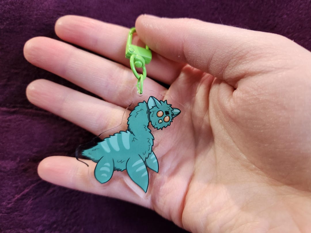 Furby Cryptid Keychain Nessie - Etsy