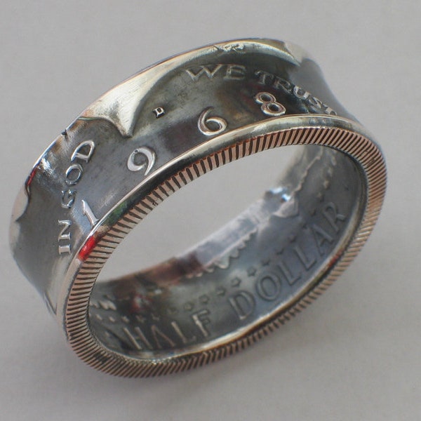 1969 Silver Dollar Ring - Etsy