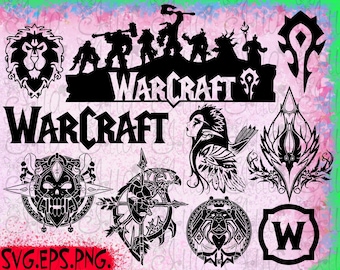 Warcraft svg | Etsy