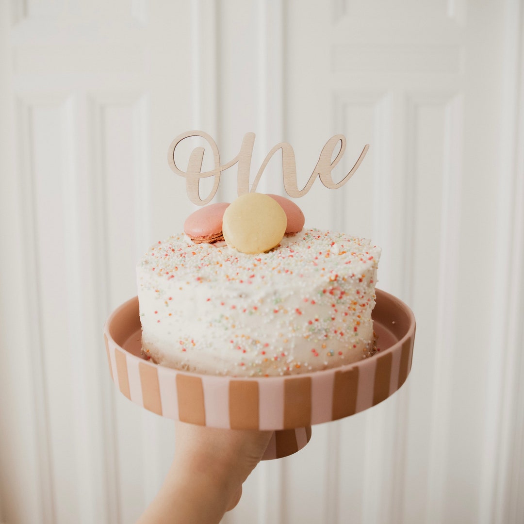 Cake Topper Cake Topper ONE First Birthday Birthday - Etsy