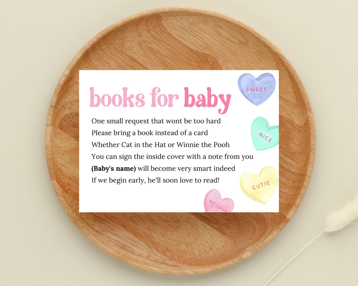 Little Sweetheart Books for Baby, Printable Template, Editable in Canva ...