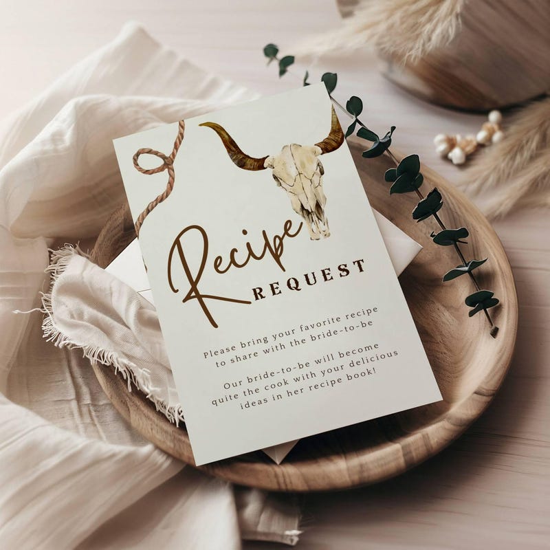 Rustic Recipe Cards - Etsy