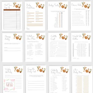 Girl Fall Clothesline Baby Shower Games, Fall Baby Shower Games ...