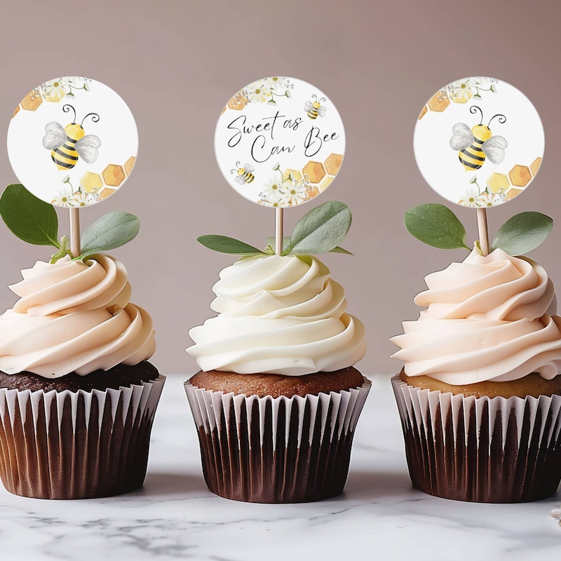 Toppers de abejas - Etsy España