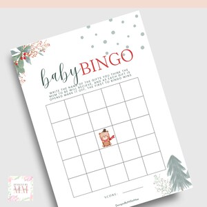 Merry Little Baby Shower Games, Winter Baby Shower, Christmas Baby ...