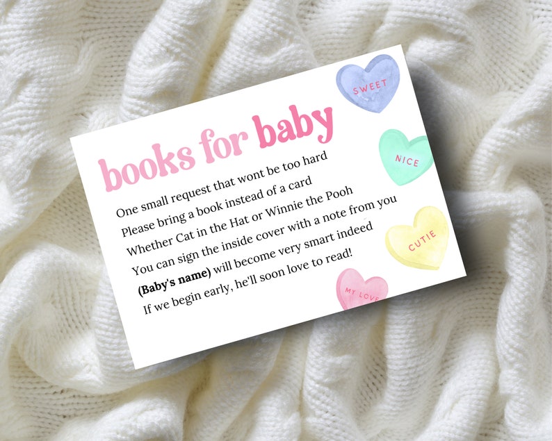 Little Sweetheart Books for Baby, Printable Template, Editable in Canva ...