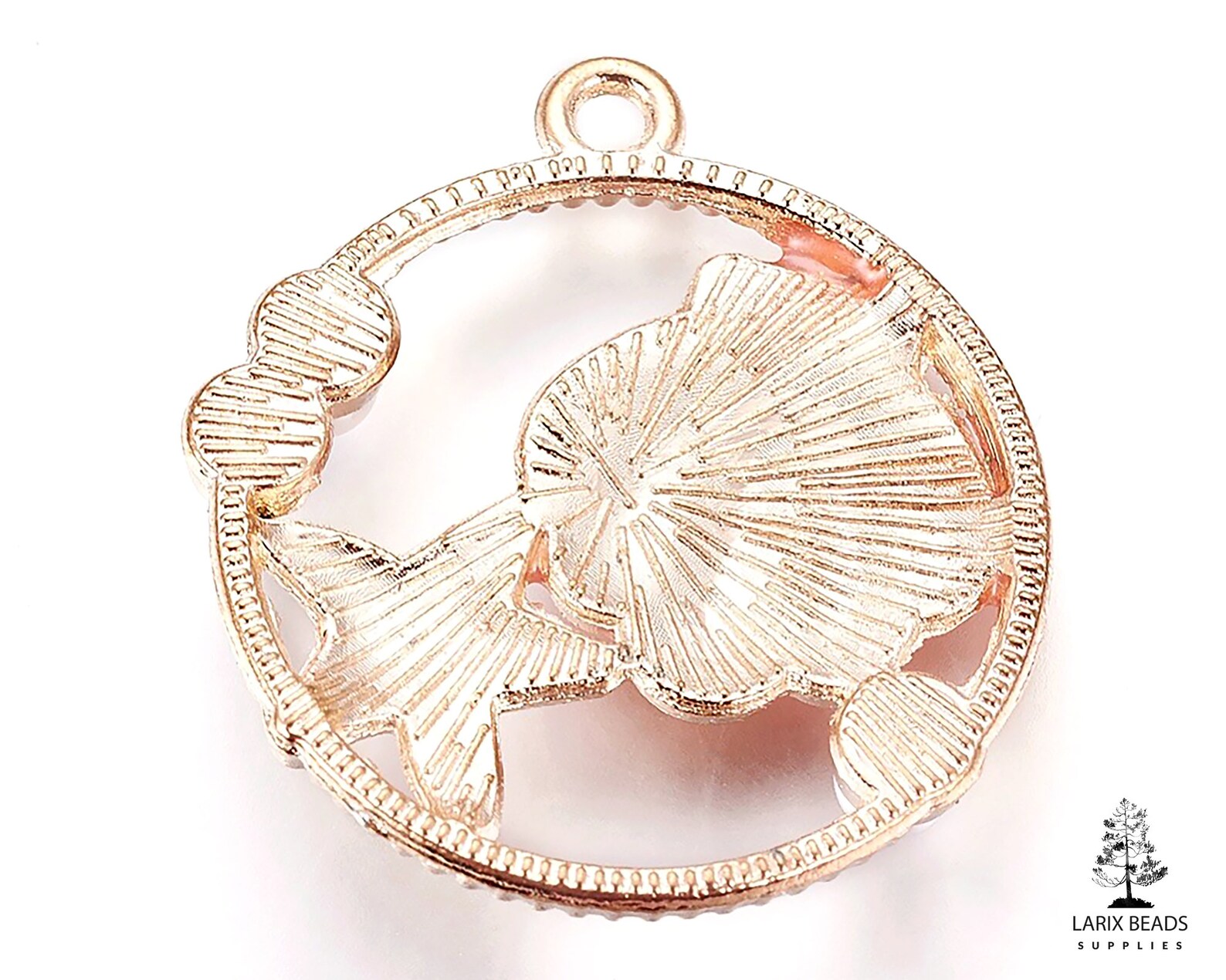 Golden Charms With Seashell Summer Charms Sea Shell Charms - Etsy