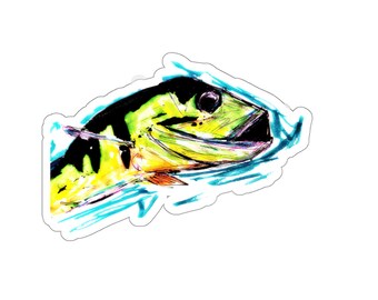 Peacock Bass Stickers - Etsy