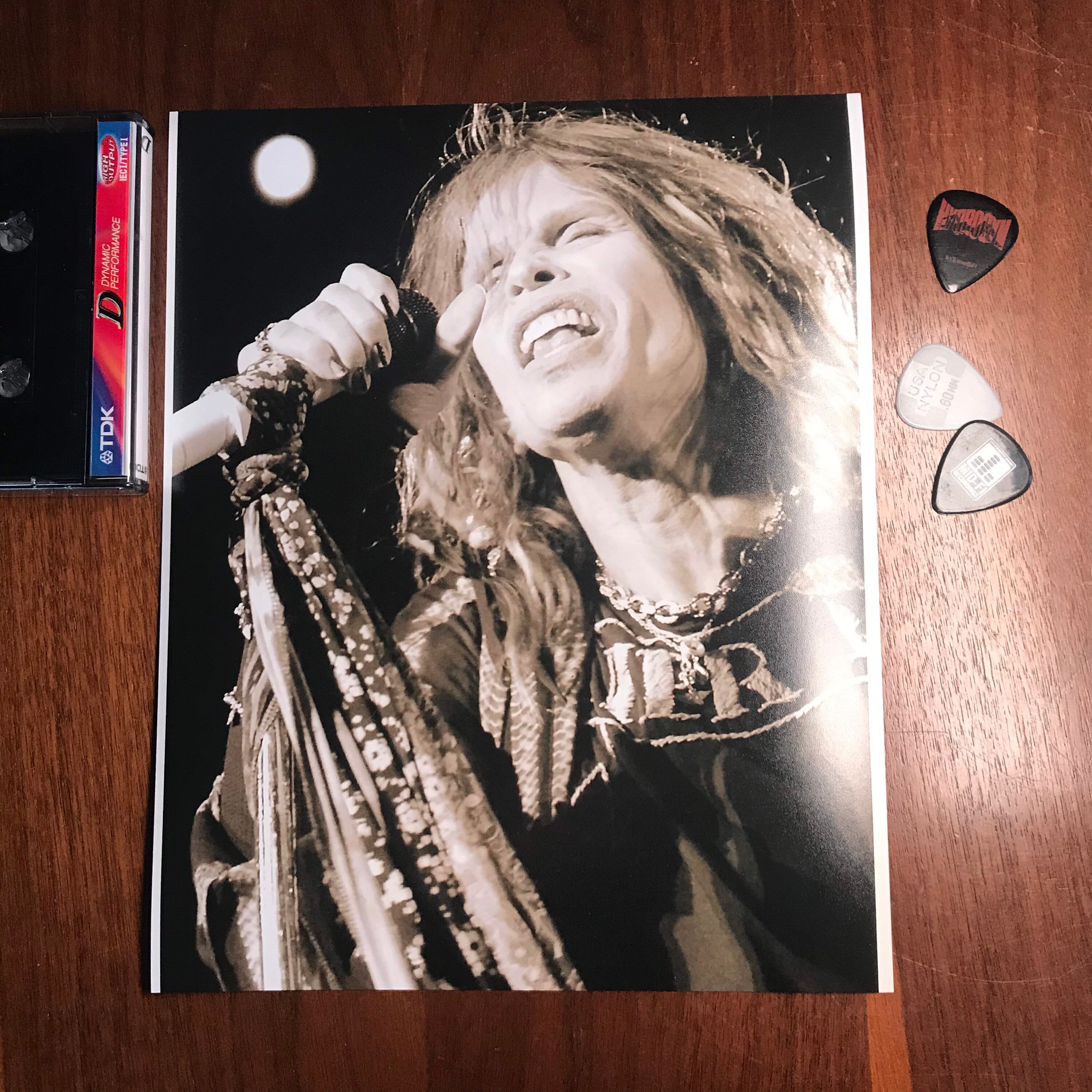 Steven Tyler Black And White