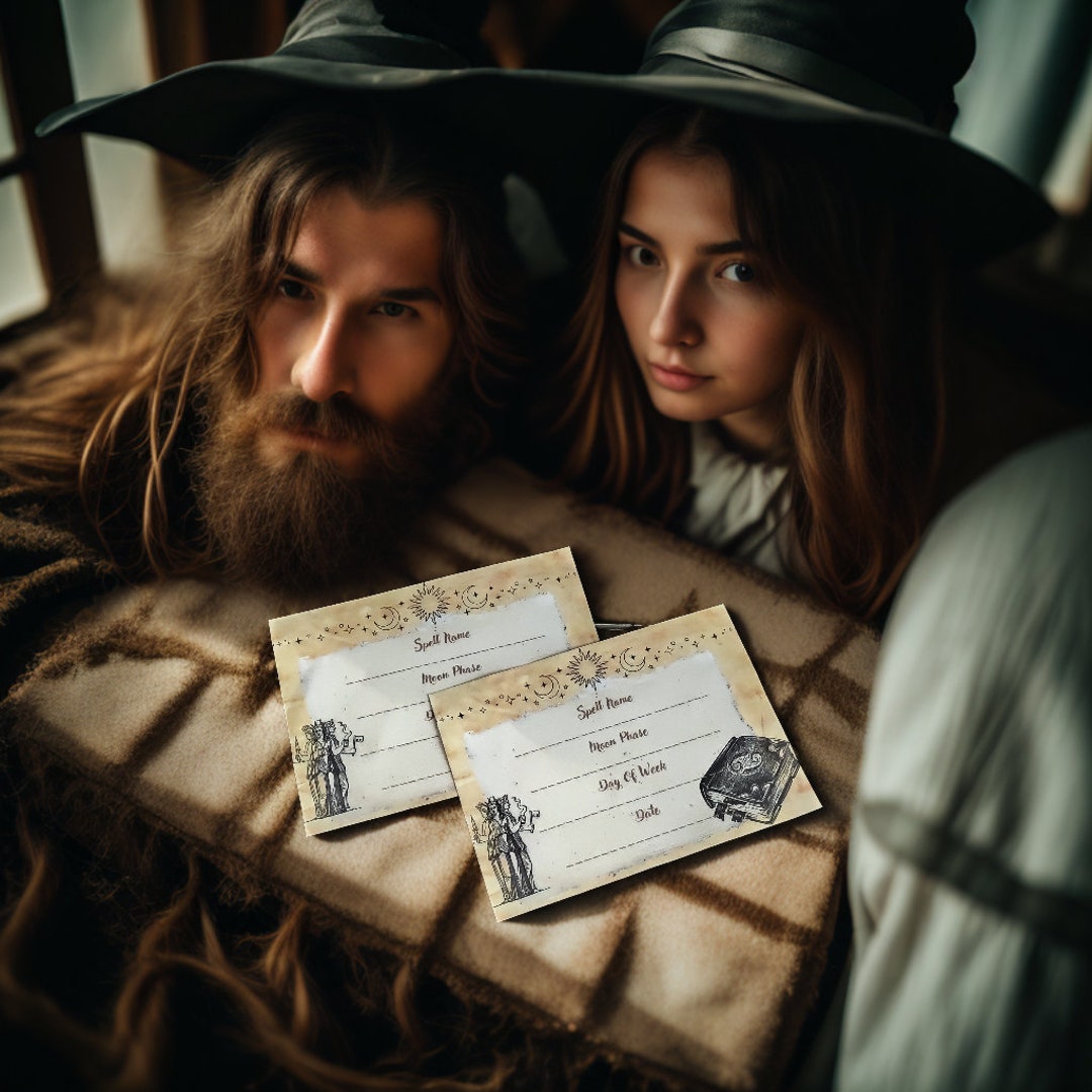 Spell Cards.recipe Cards.ritual Cards.witchcraft.printable Pdf.instant ...