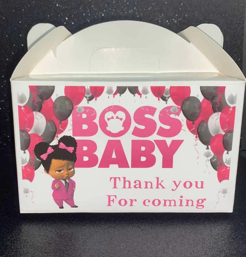 Boss Baby Gable Box Treat Box Favor Box Candy Box - Etsy