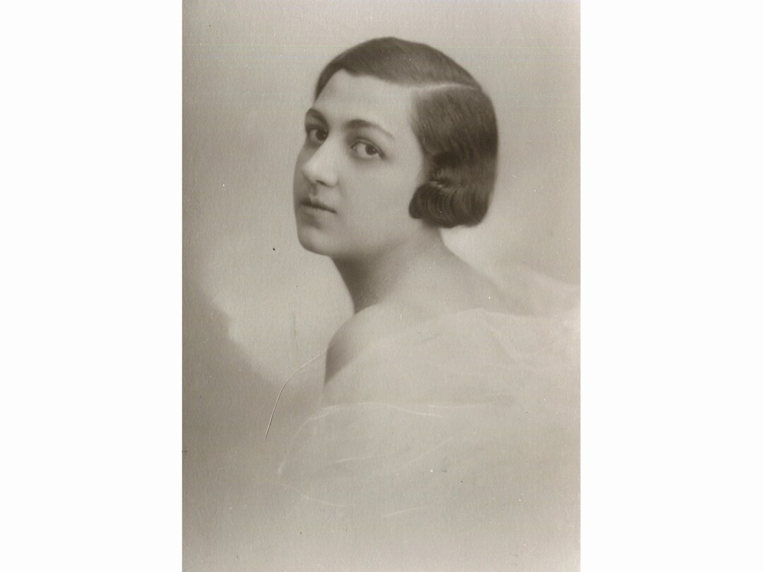Lady. Budapest Hungary 1929. Vintage Photo Postcard Size. Photographer ...