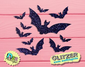 Glitter Bat Patch - Etsy