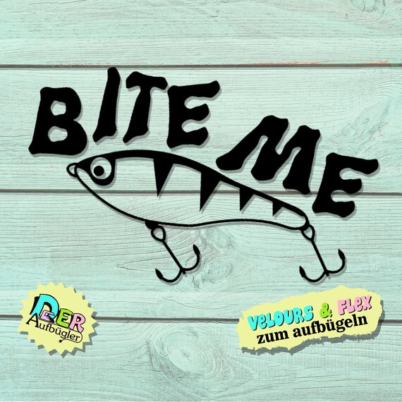 Angel Ironing Picture Angel Bait Fish Bite Me in 49 Colors - Etsy