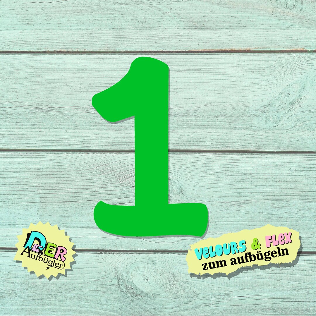 Iron on Picture Birthday Number One In 49 Colors Etsy iron-on-picture-birthday-number-one-in-49-colors-etsy