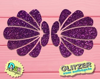 Mermaid Bra Iron-on 33 Glitter Colors - Etsy