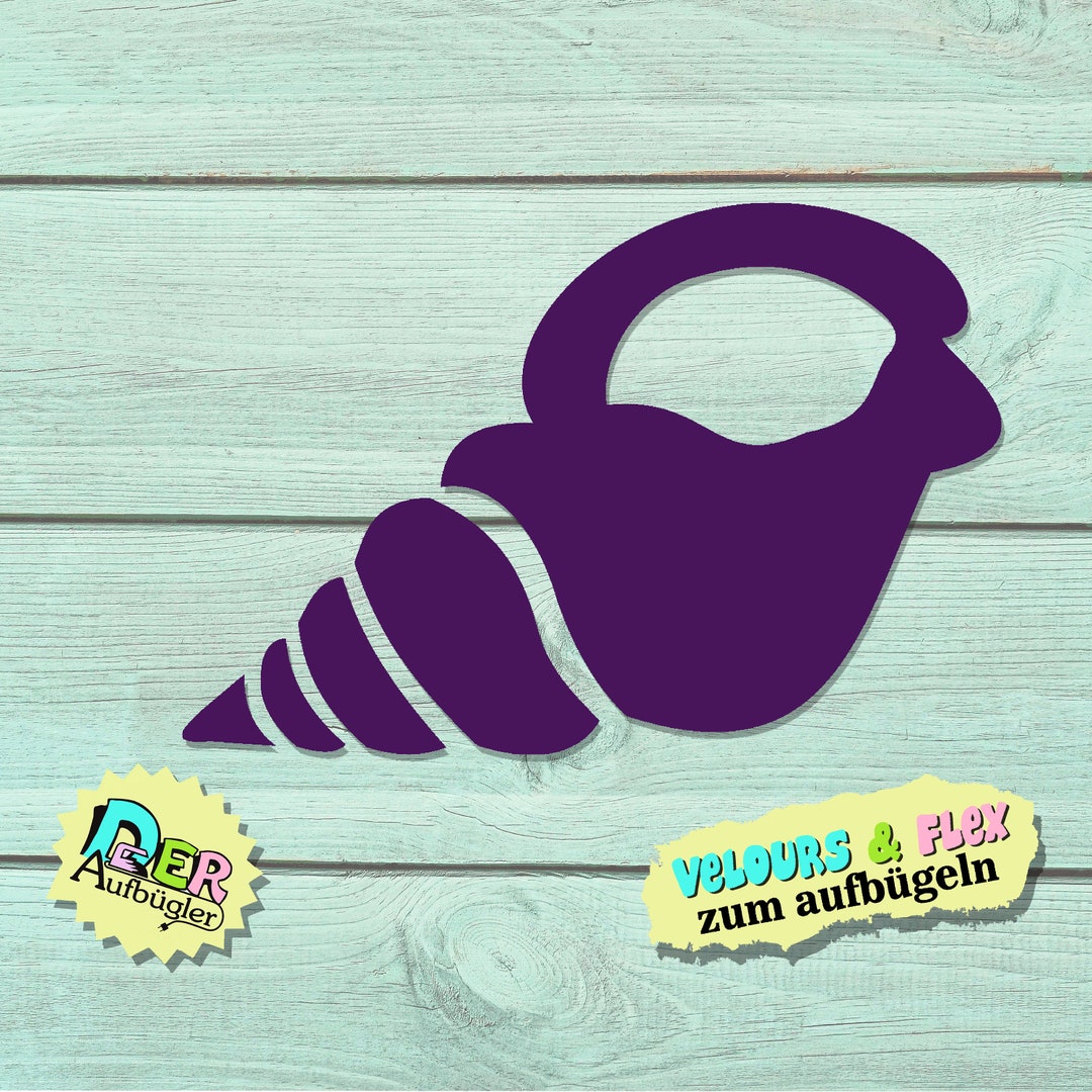 Ironing Picture Shell Pointed Small in 49 Colors - Etsy UK