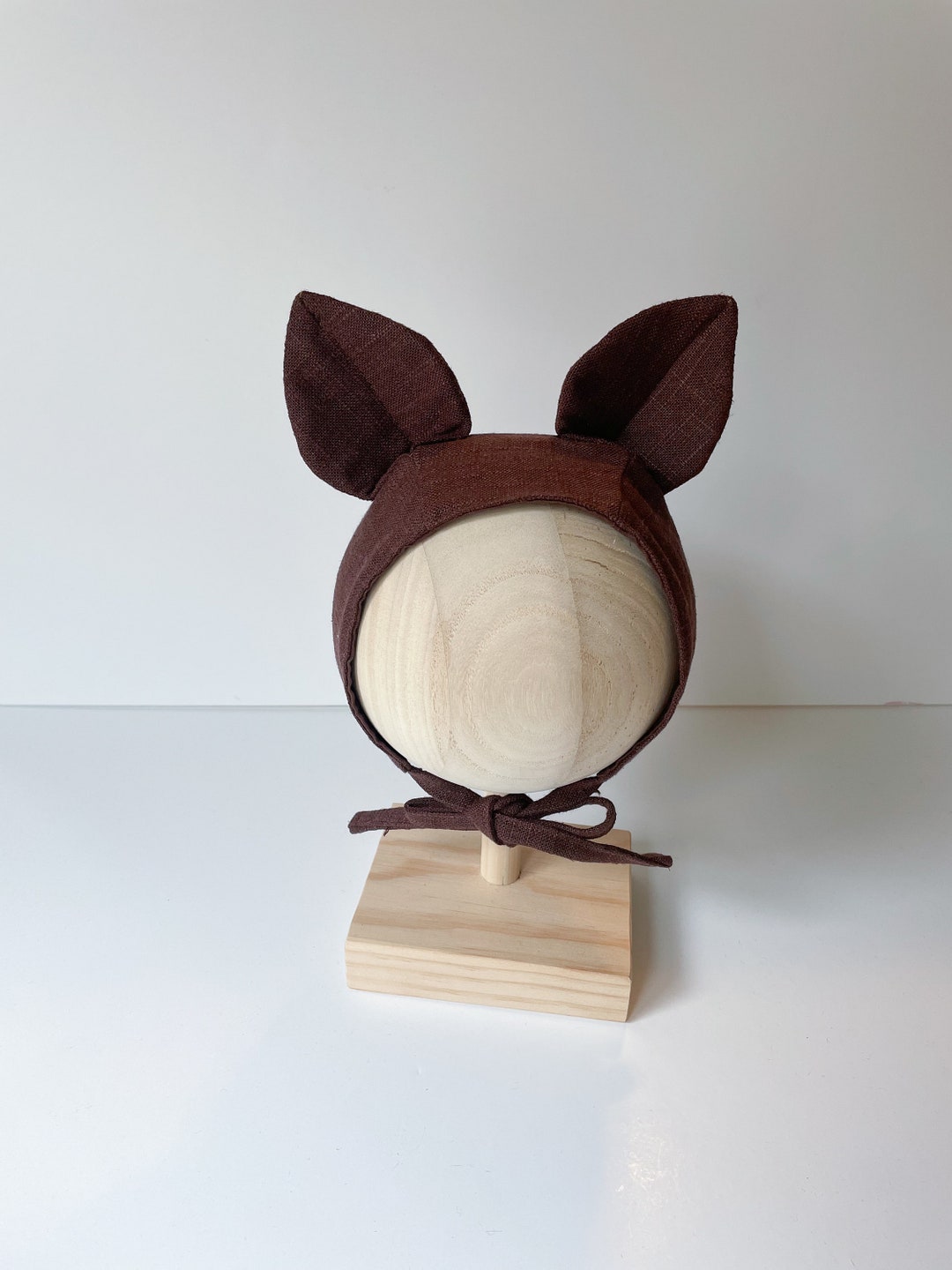 Bat Bonnet, Baby Fruit Bat Bonnet, Brown Bat Baby Bonnet, Handmade Baby ...