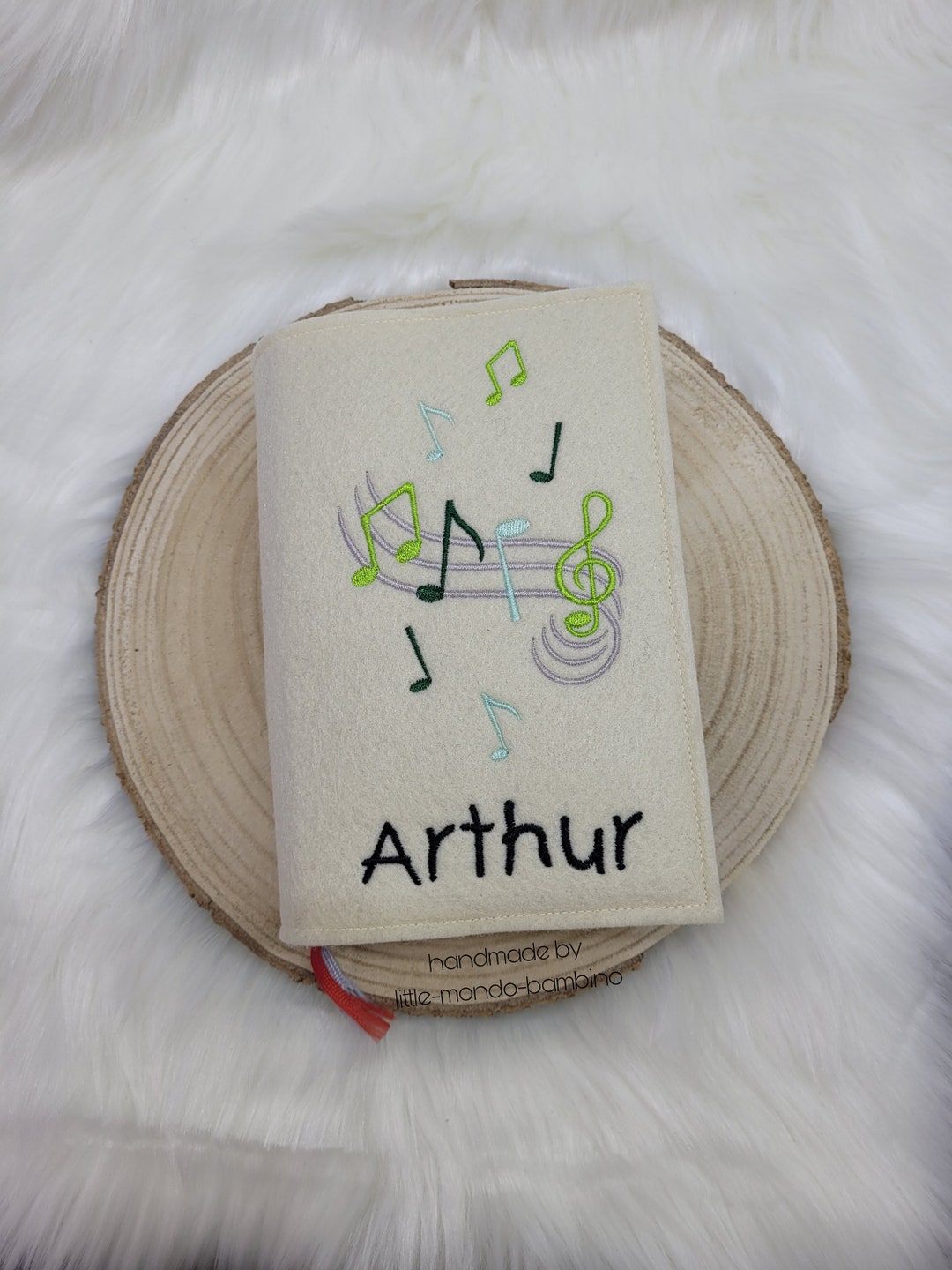 Hymn Book Cover Girl Communion Cross Felt Gift Confirmation Hymn Book ...