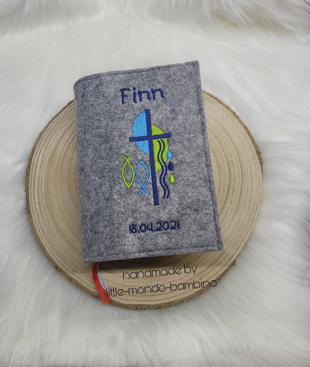 Praise to God Cover Made of Felt Gift Confirmation Communion Hymn Book ...