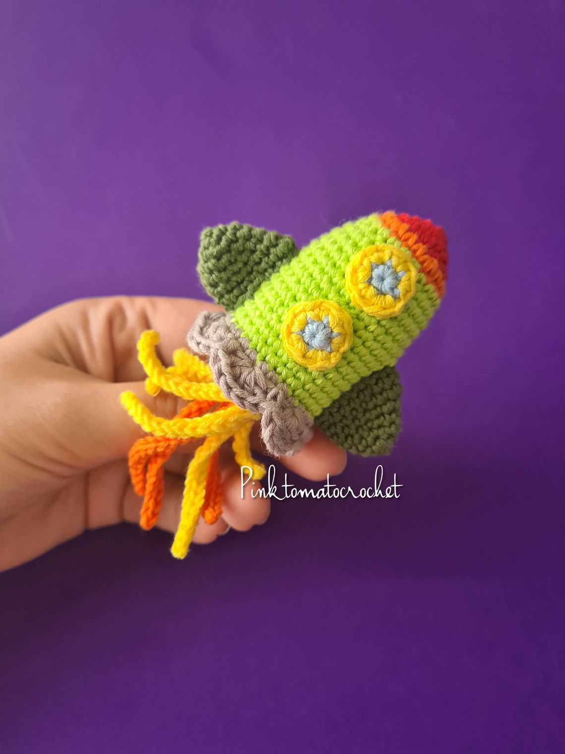 Mini Rocket CROCHET PATTERN - Etsy