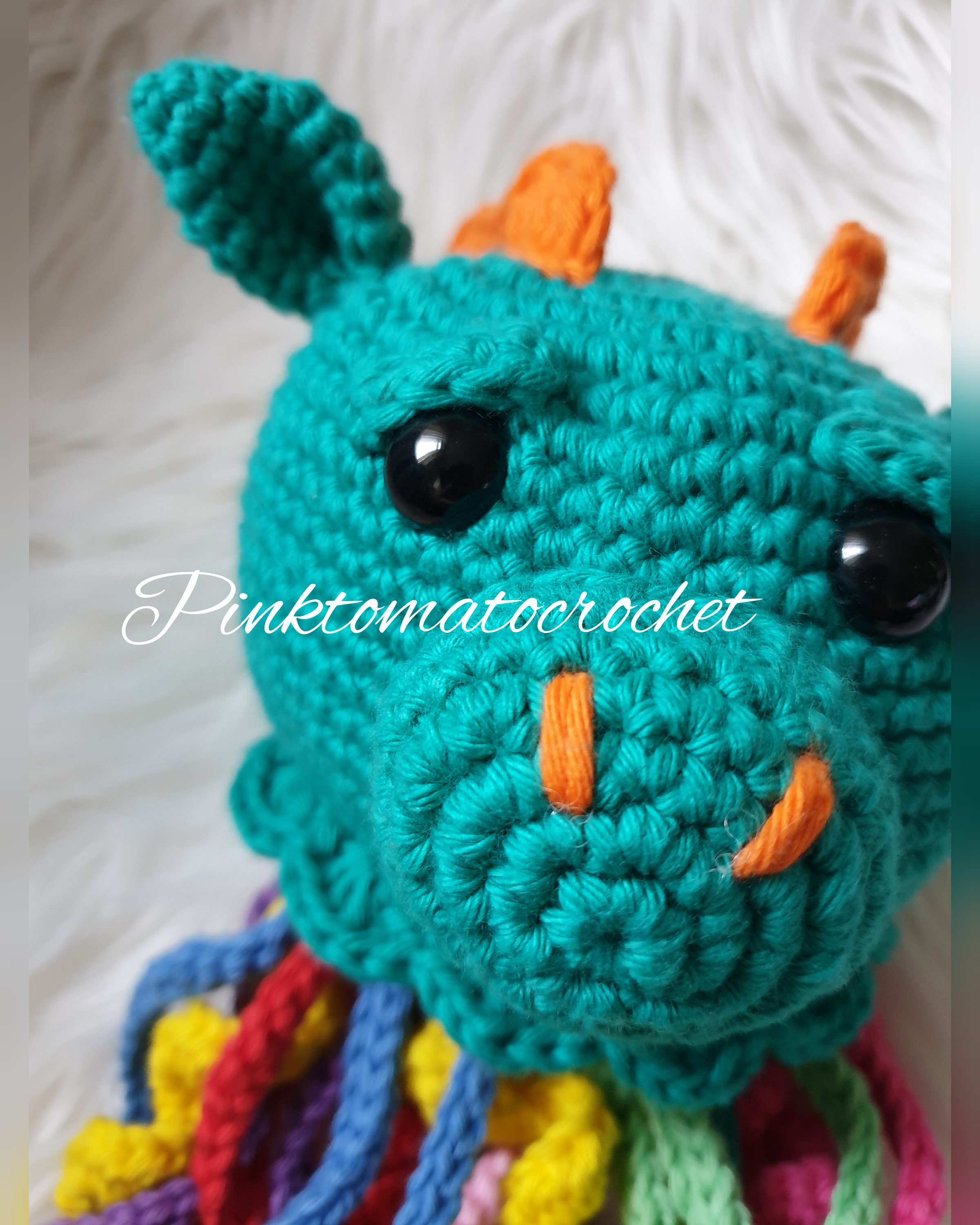 DRAGON JELLY | Jelly Friends | Crochet Pattern | Instant Digital Pdf ...