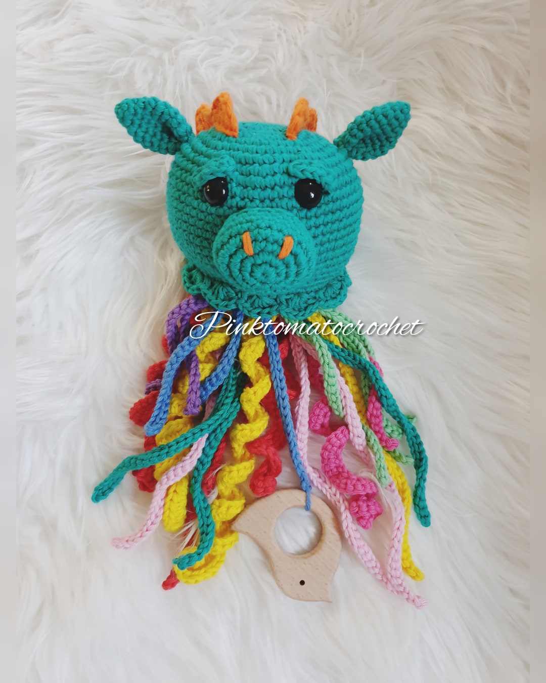 DRAGON JELLY | Jelly Friends | Crochet Pattern | Instant Digital Pdf ...