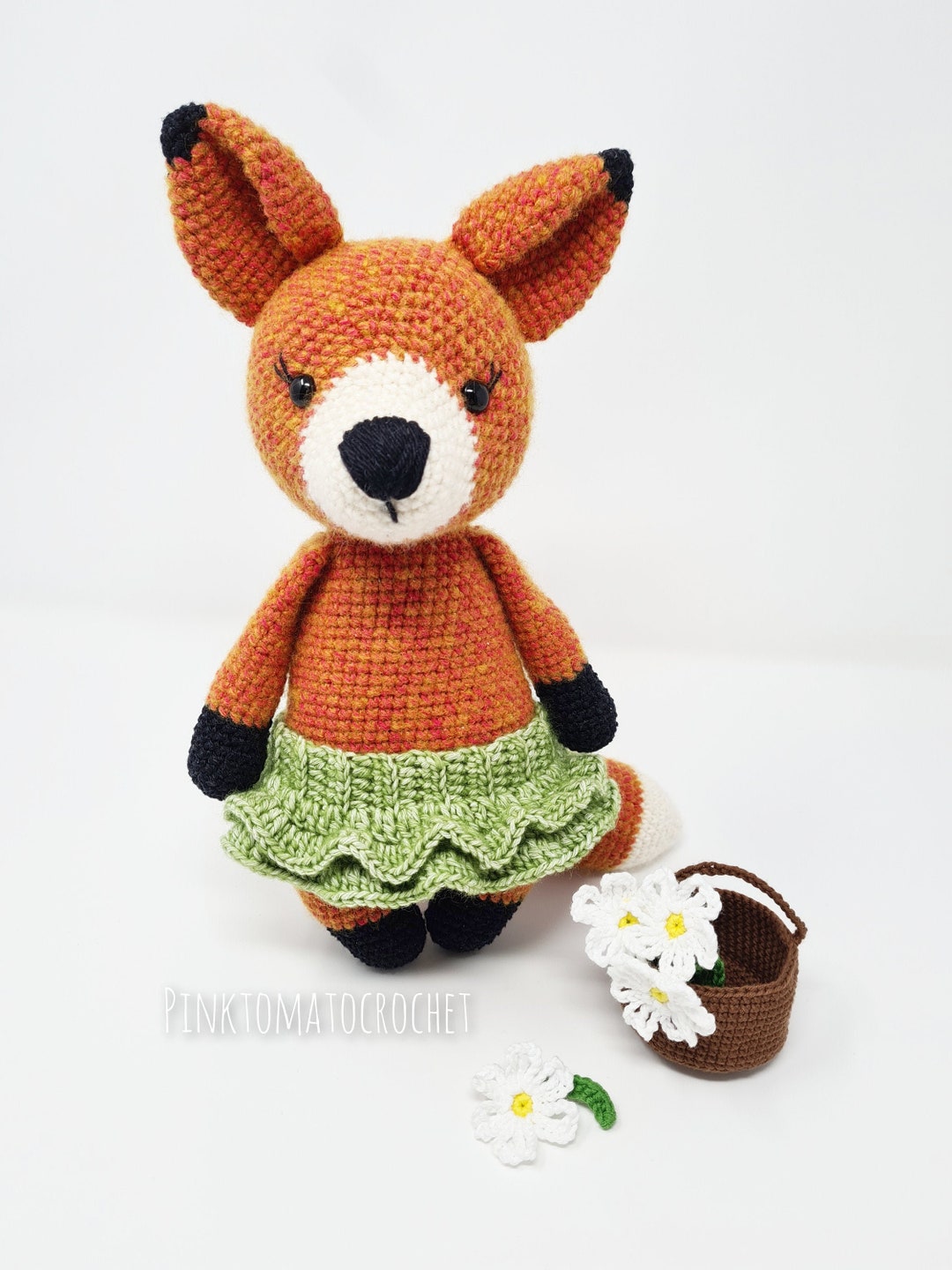 Flora the Fox | CROCHET PATTERN - Etsy