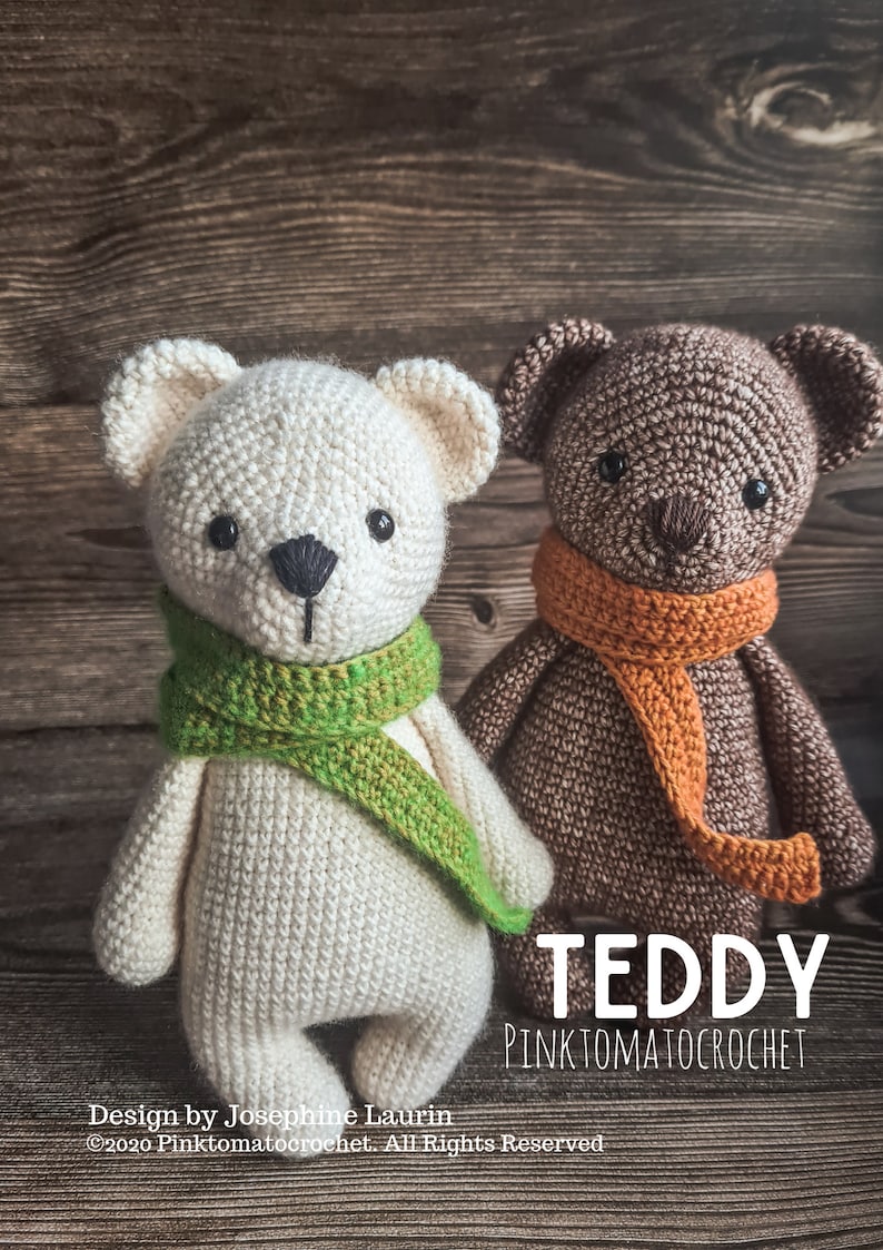 Teddy CROCHET PATTERN | Etsy