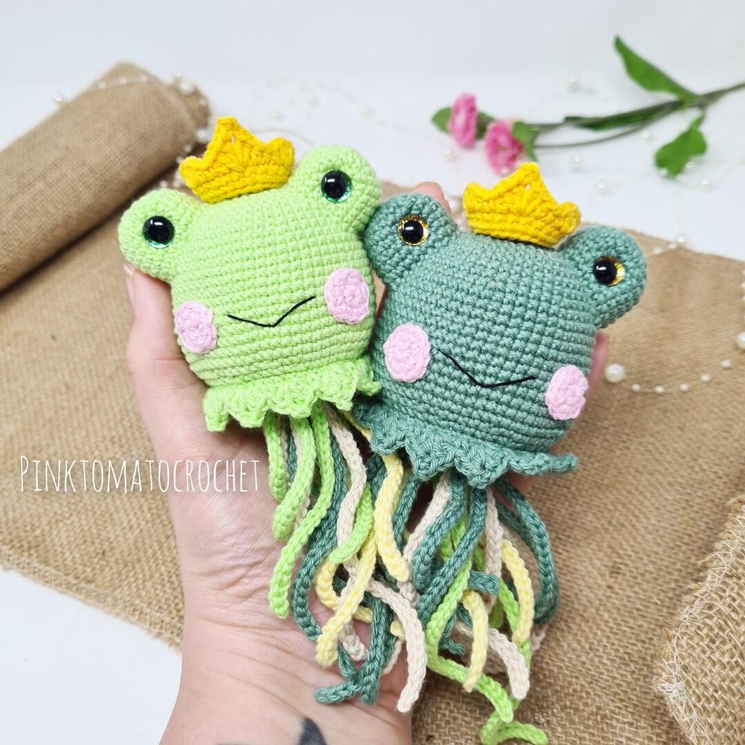Frog Jellyfish | CROCHET PATTERN - Etsy