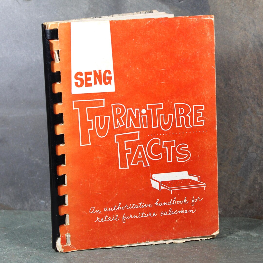 Vintage Seng Furniture Facts Handbook: 1962 Retail Sales Guide - Etsy