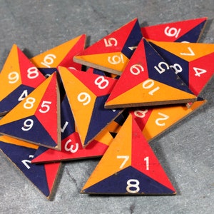 1939 Contack Game by Parker Brothers | Antique Triominoes-style Game ...