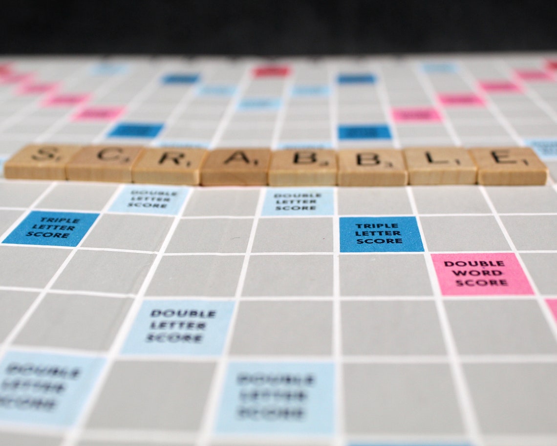 1950s Scrabble Complete Game No Star Points Game | Etsy