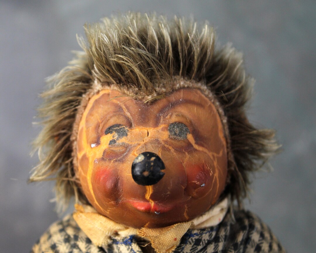 Antique Steiff Hedgehog Family Micki Doll Antique German Hedgehog ...