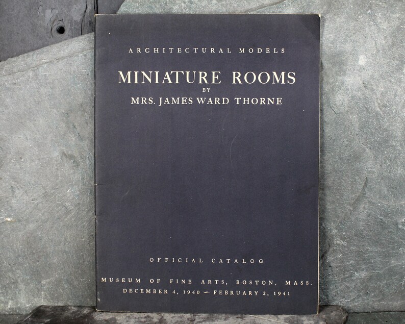 RARE Miniature Rooms by Mrs. James Ward Thorne Official - Etsy