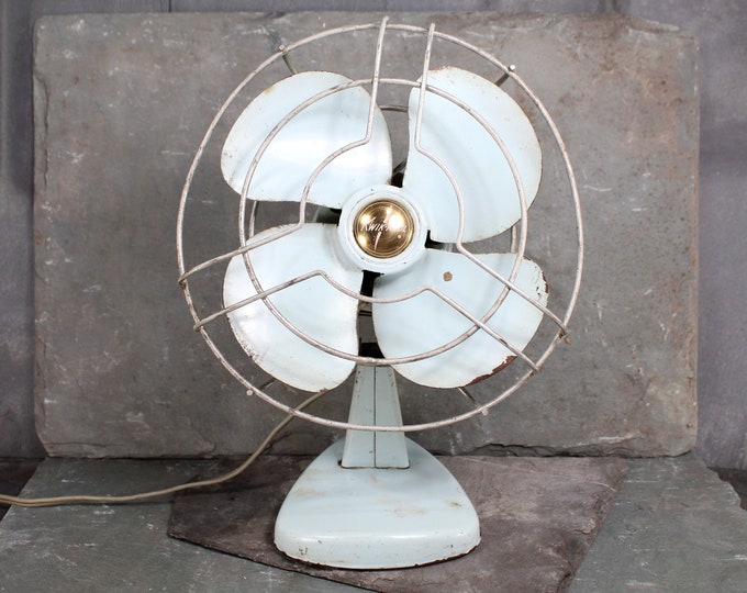Kwik-kool Electric Fan From the 1940s/1950s in Gorgeous Pale Blue ...