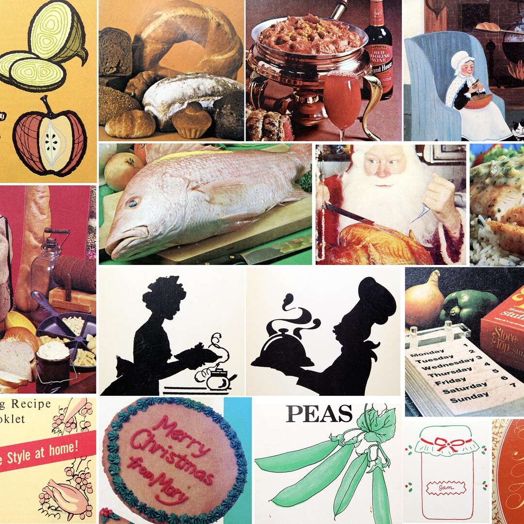 1970s/80s Set of 16 Cookbooklets - Promotional Mini Cookbooks - Vintage ...