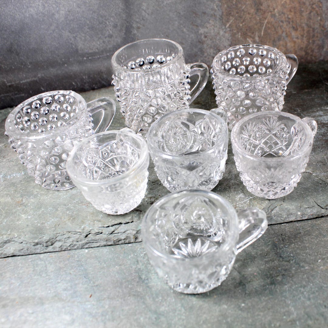 RARE! Mix & Match Child's Tea Party Glass Cups | Collection of 7 ...