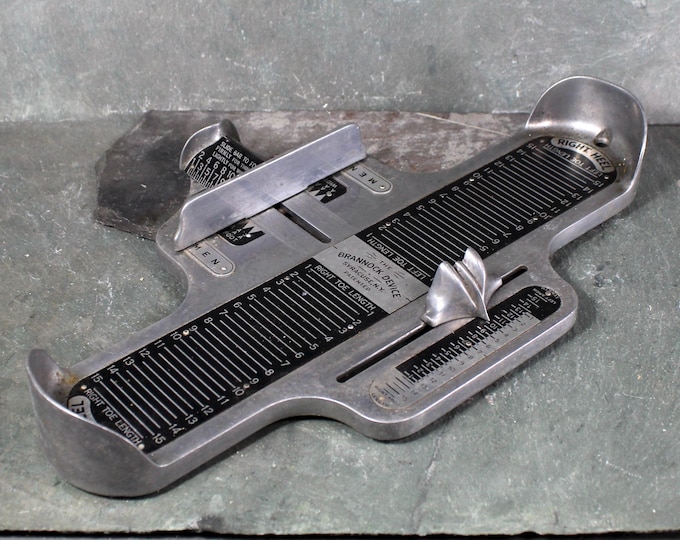 Vintage Brannock Device | Foot Measuring Device | Men's International ...