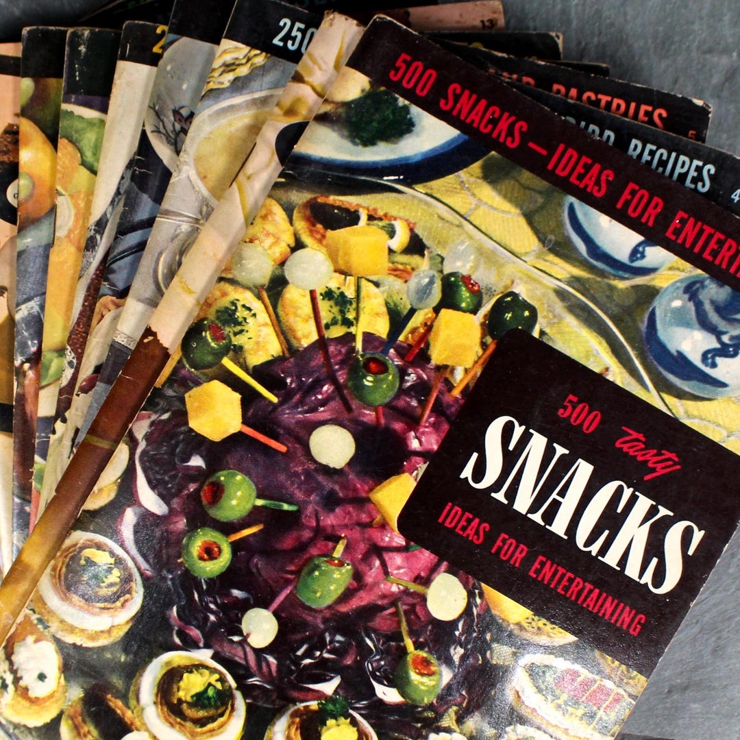 Set of 10 Culinary Arts Cook Booklets by Ruth Berlozheimer, 1950s - the ...